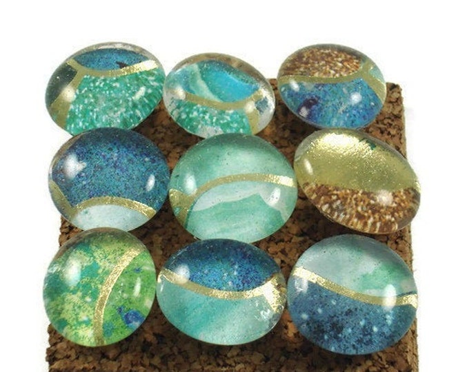 Decorative Glass Push Pins Thumb Tacks Cork Board Pins in - Etsy