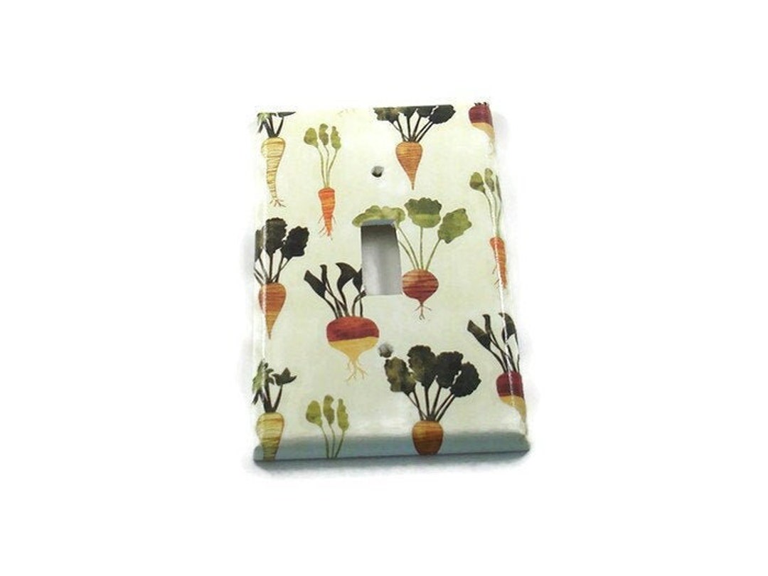 Kitchen Switch Plate Light Switch Cover Switchplate in Veggies 120S - Etsy