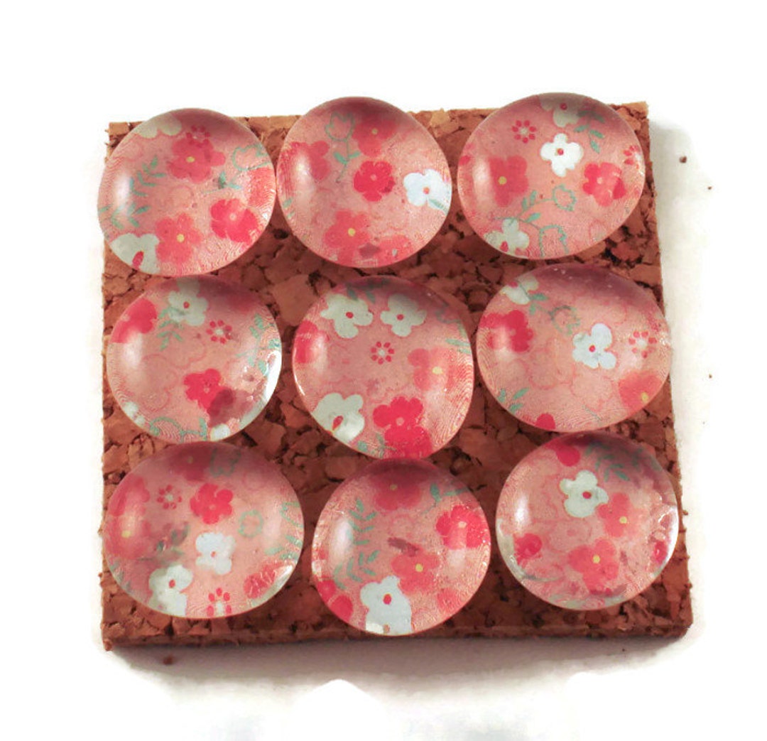 Decorative Glass Push Pins Thumb Tacks Cork Board Pins in Ashley (P105 ...