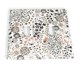 Double Rocker Switch Plate Light Switch Cover in Charm 105DR - Etsy