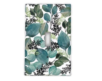 Wood Green Mountains Light Switch Cover Plate - Etsy