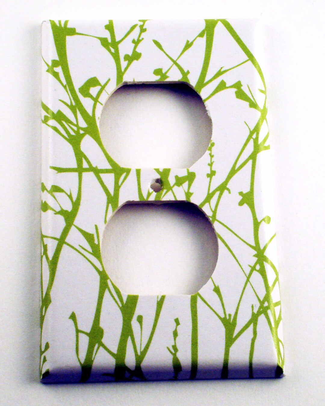 Light Switch Plate Wall Decor Light Switch Cover Outlet in Green Grass ...