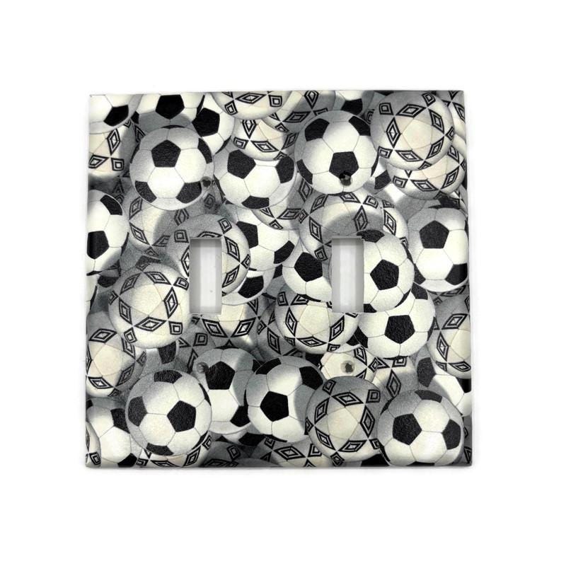 Light Switch Cover Wall Decor Soccer Fan Switch Plate in Goal (218 ...