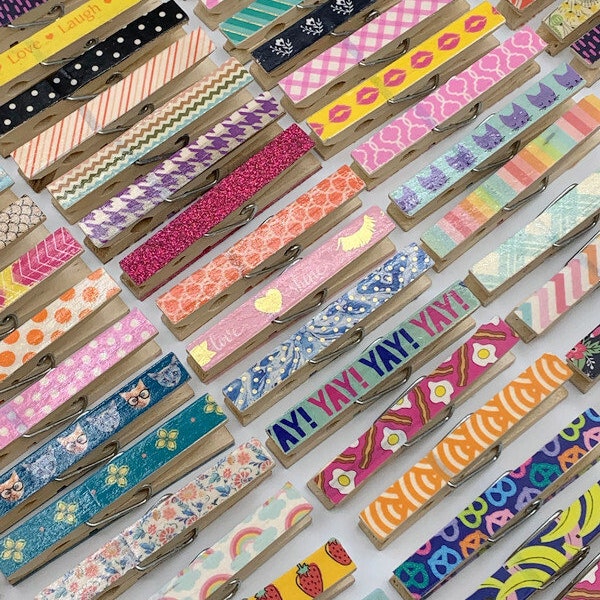 Volleyball Clothespin - Etsy