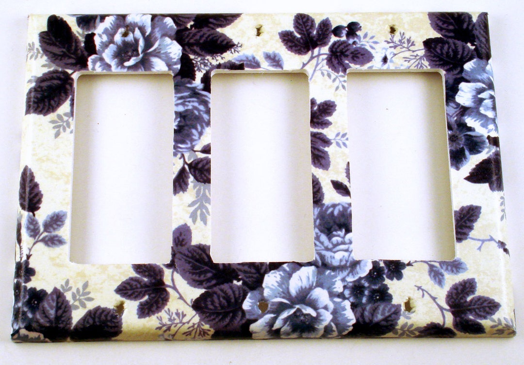 Triple Rocker Switch Plate in Vintage Blue 293TR - Etsy