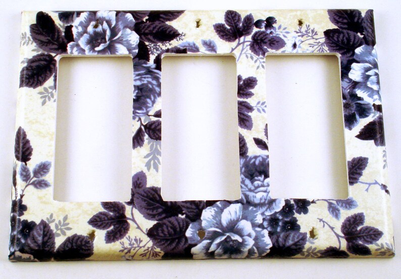 Triple Rocker Switch Plate in Vintage Blue 293TR - Etsy