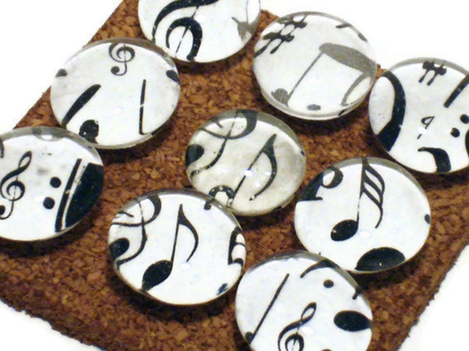 Decorative Glass Push Pins Thumb Tacks Cork Board Tacks in - Etsy
