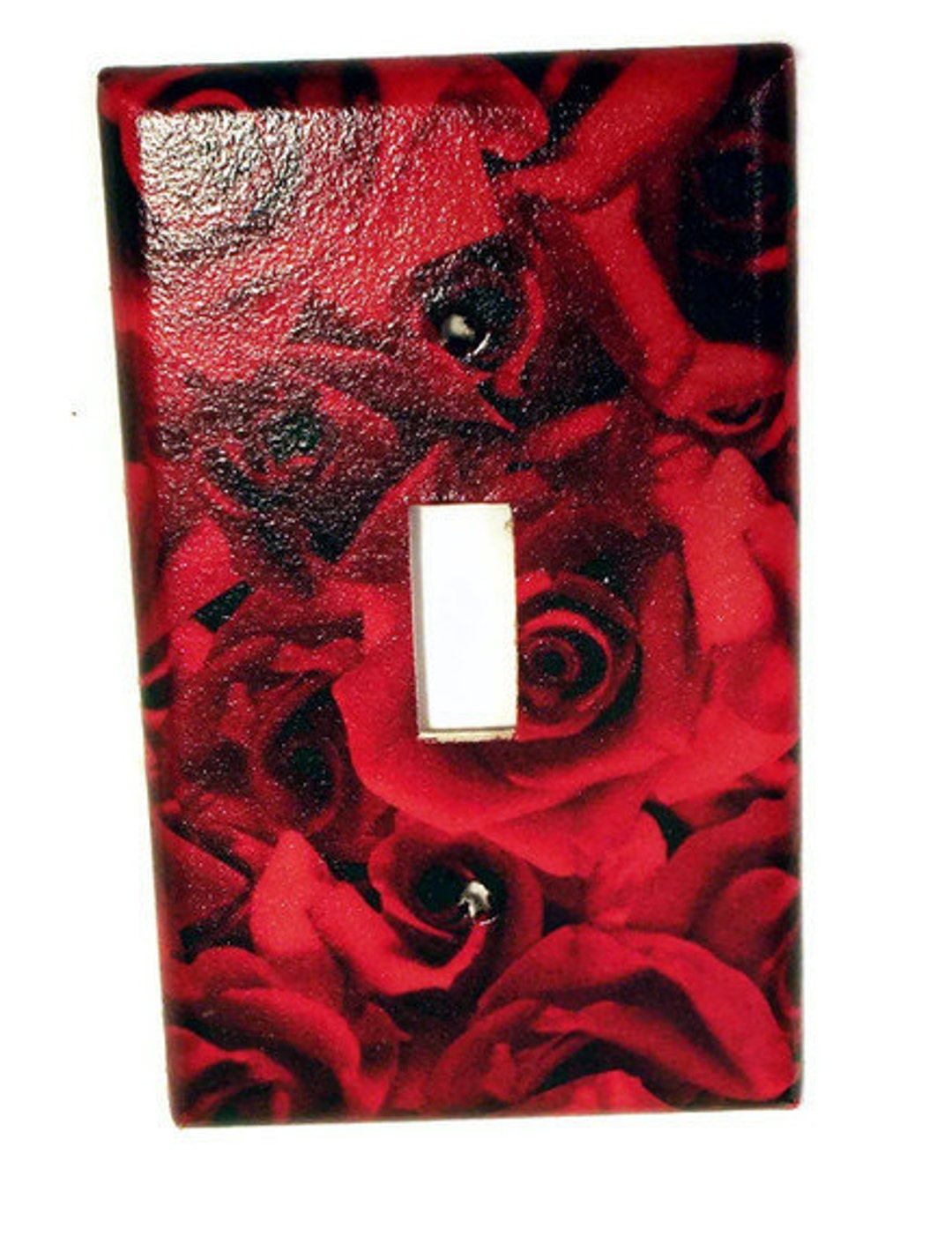 Light Switch Cover Wall Plates Switch Plate Switchplate in Roses Are ...
