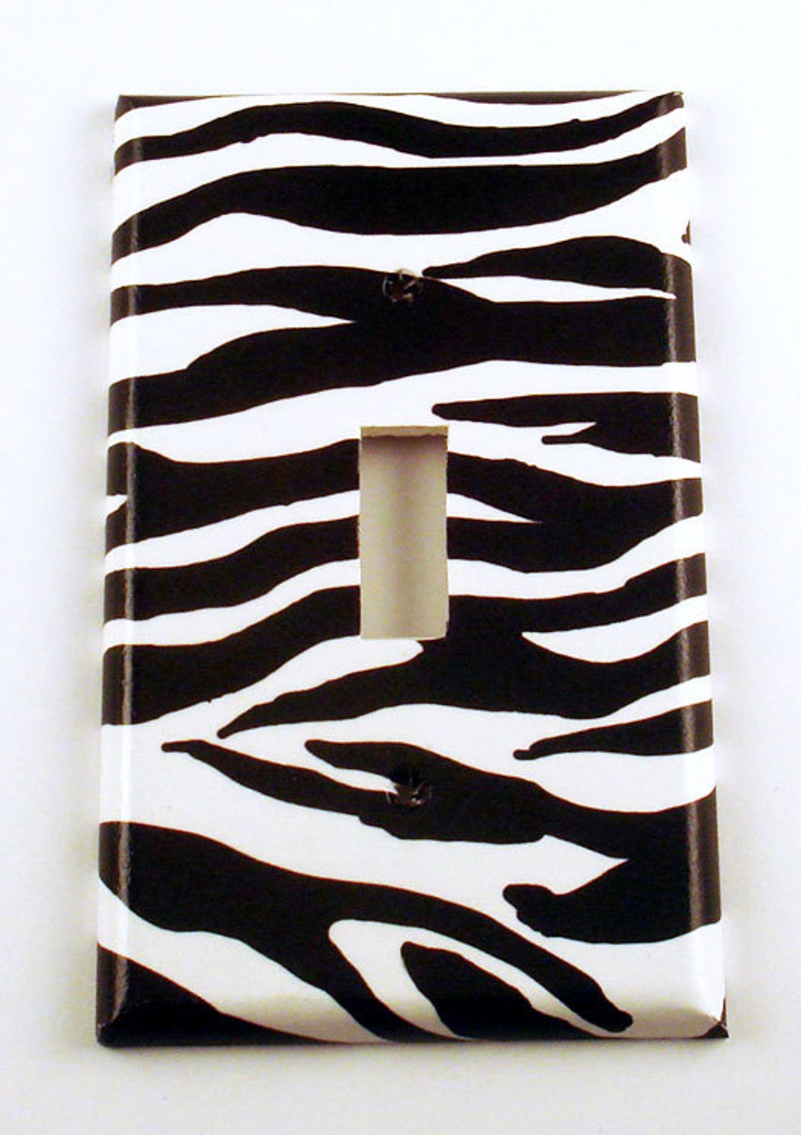 Light Switch Cover Single Switchplate Funky Switch Plate Zebra - Etsy