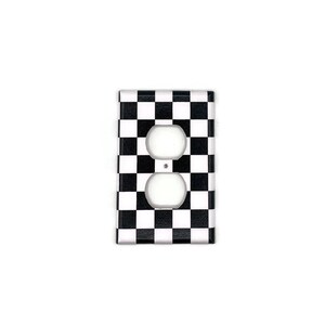 Black and White Checkered Switch Plate Light Switch Cover (123) - Etsy