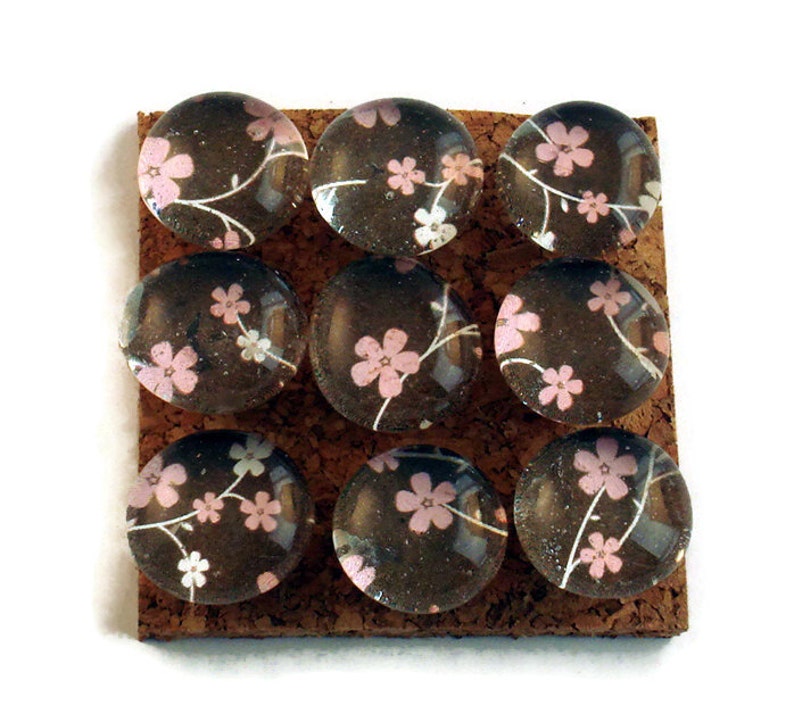 Decorative Glass Push Pins Thumb Tacks Cork Board Pins in - Etsy