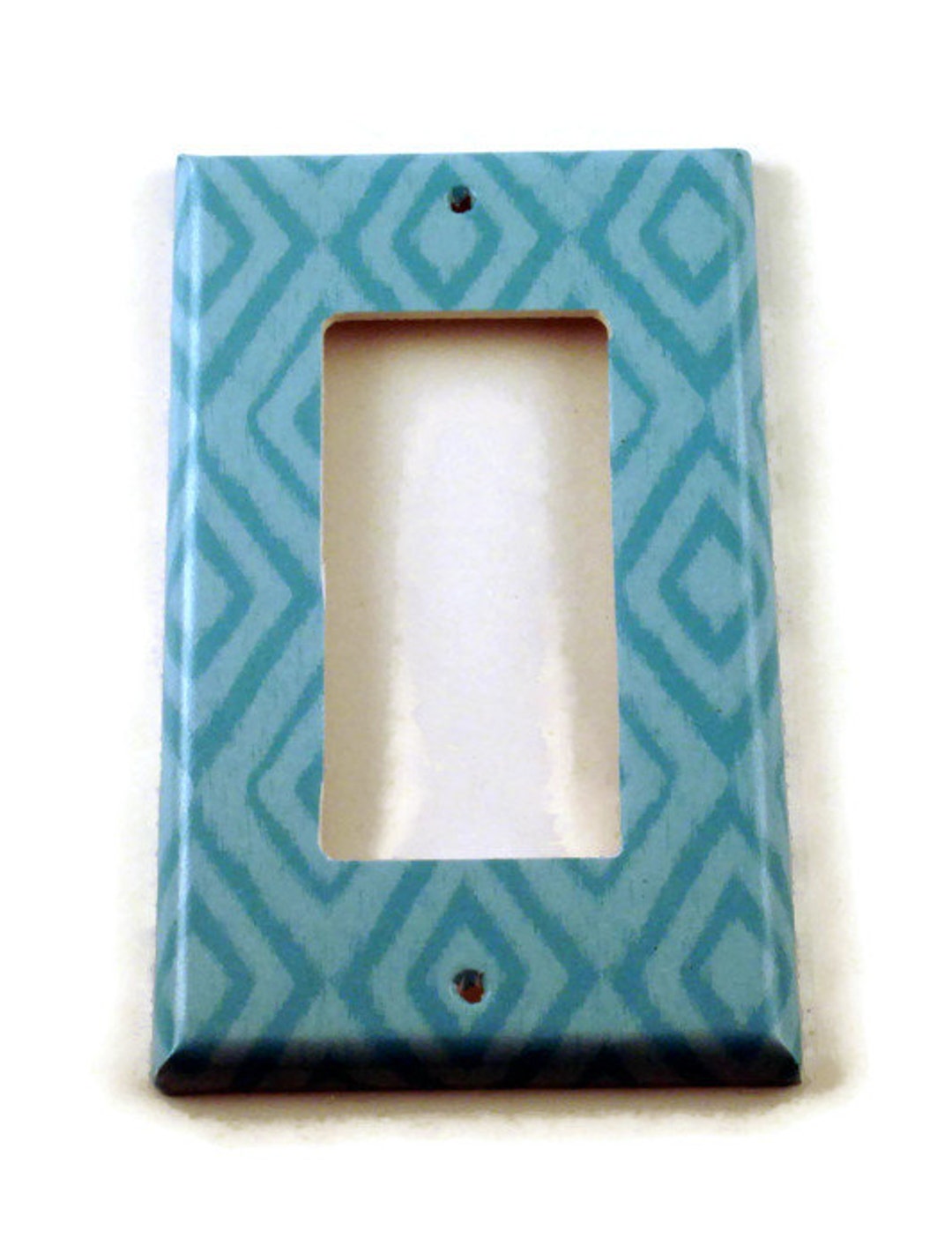 Wall Decor Rocker Light Switch Cover Switch Plate Switchplate in Blue ...