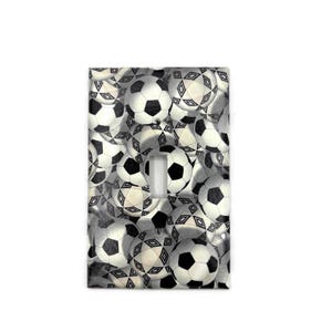 Light Switch Cover Wall Decor Soccer Fan Switch Plate in Goal (218 ...