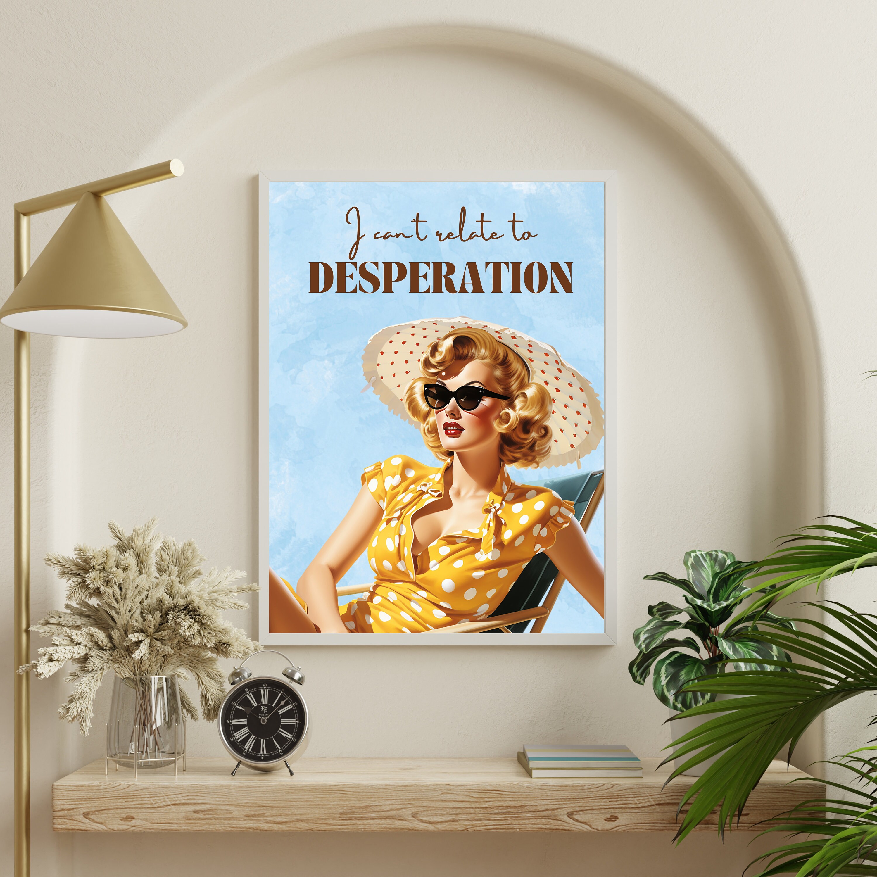 Espresso Sabrina Carpenter Print I Can't Relate to Desperation Poster ...