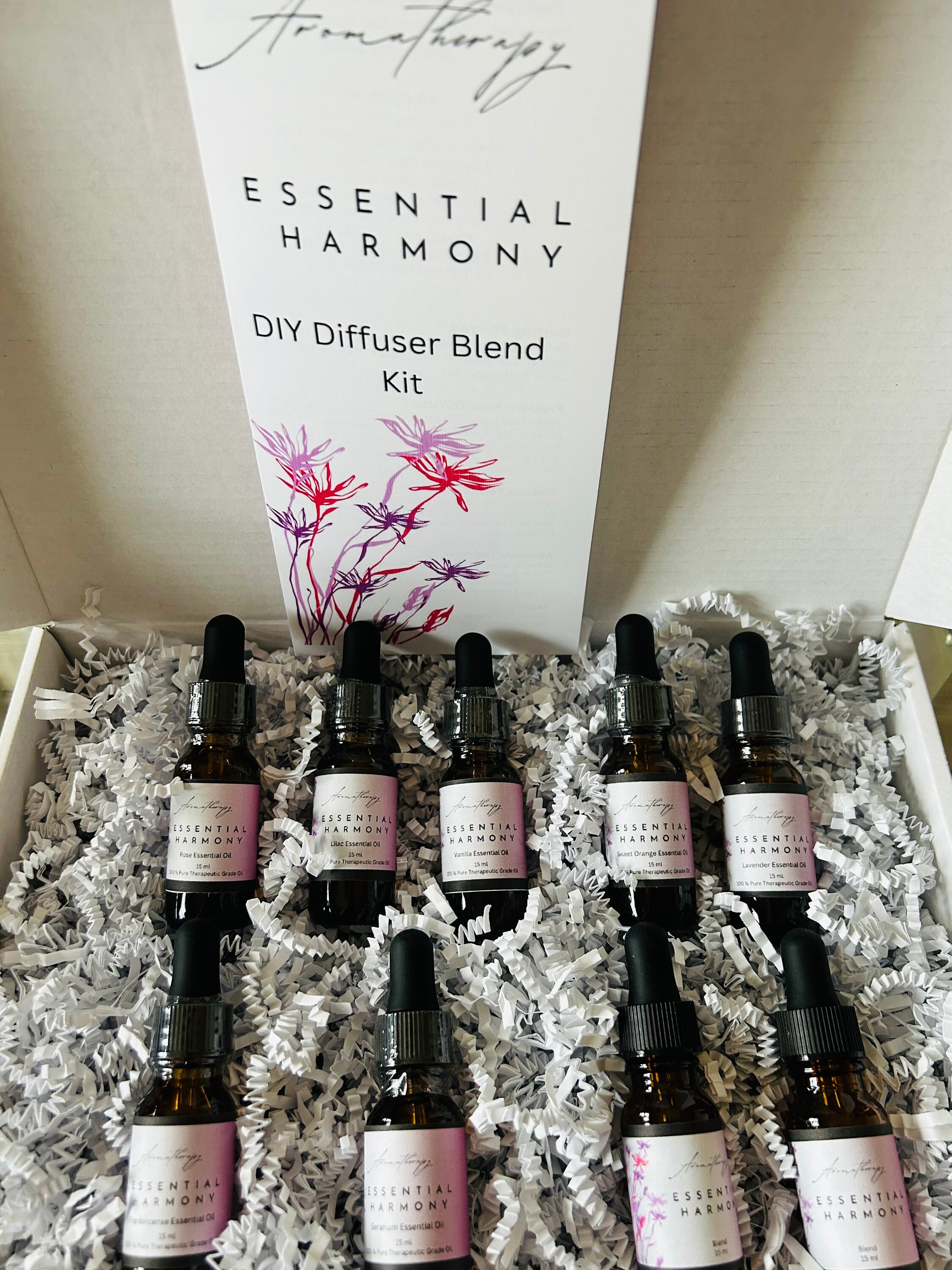 DIY Diffuser Blend Kit - Create Your Own Custom Aromatic Blends! - Etsy