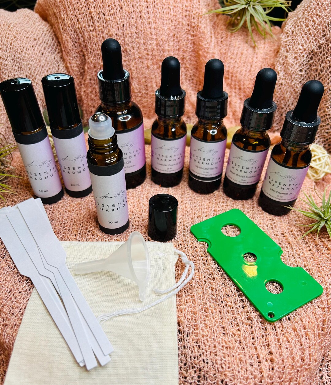DIY Perfume Kit- Aromatherapy Essential Harmony- Craft Your Signature ...