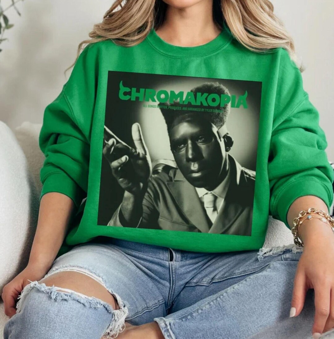 Tyler the Creator Chromakopia Vintage Bootleg Style Tee, Rap Sweatshirt ...