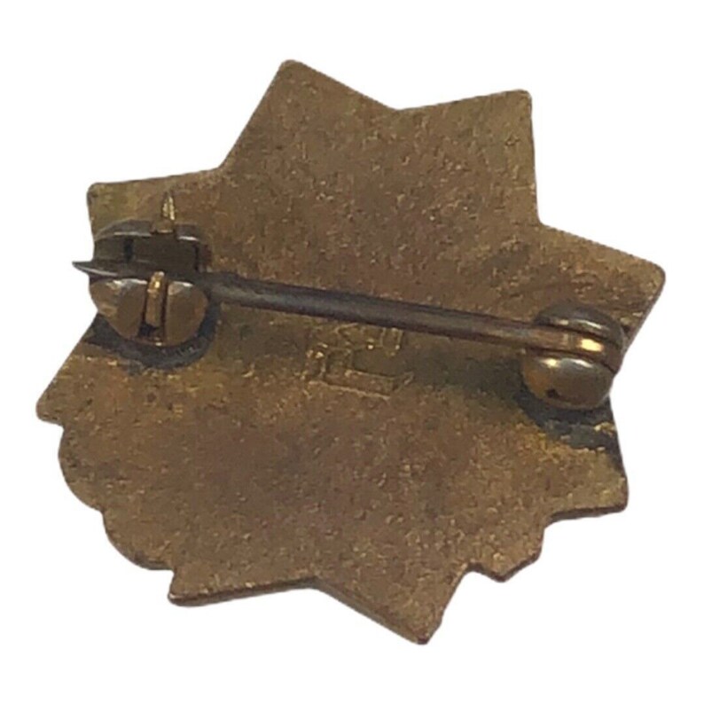 Vintage Auxiliary VFW Gold Tone Pin - Etsy