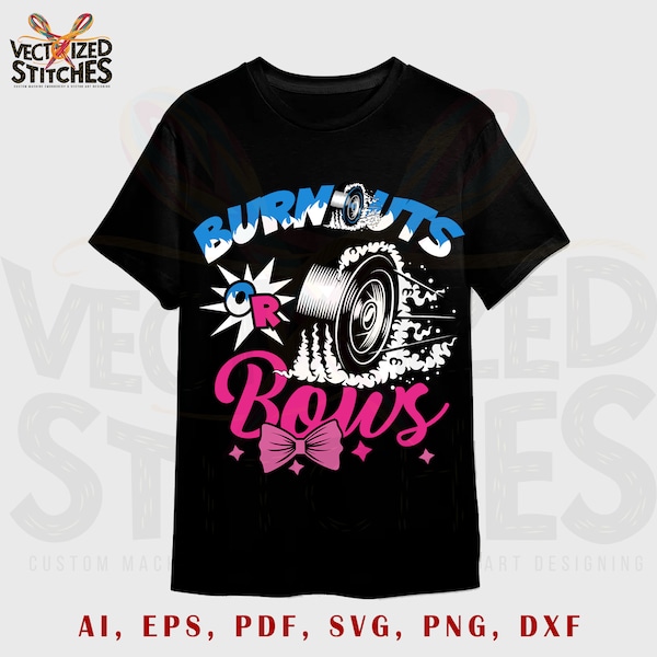 Burnouts or Bows Svg - Etsy