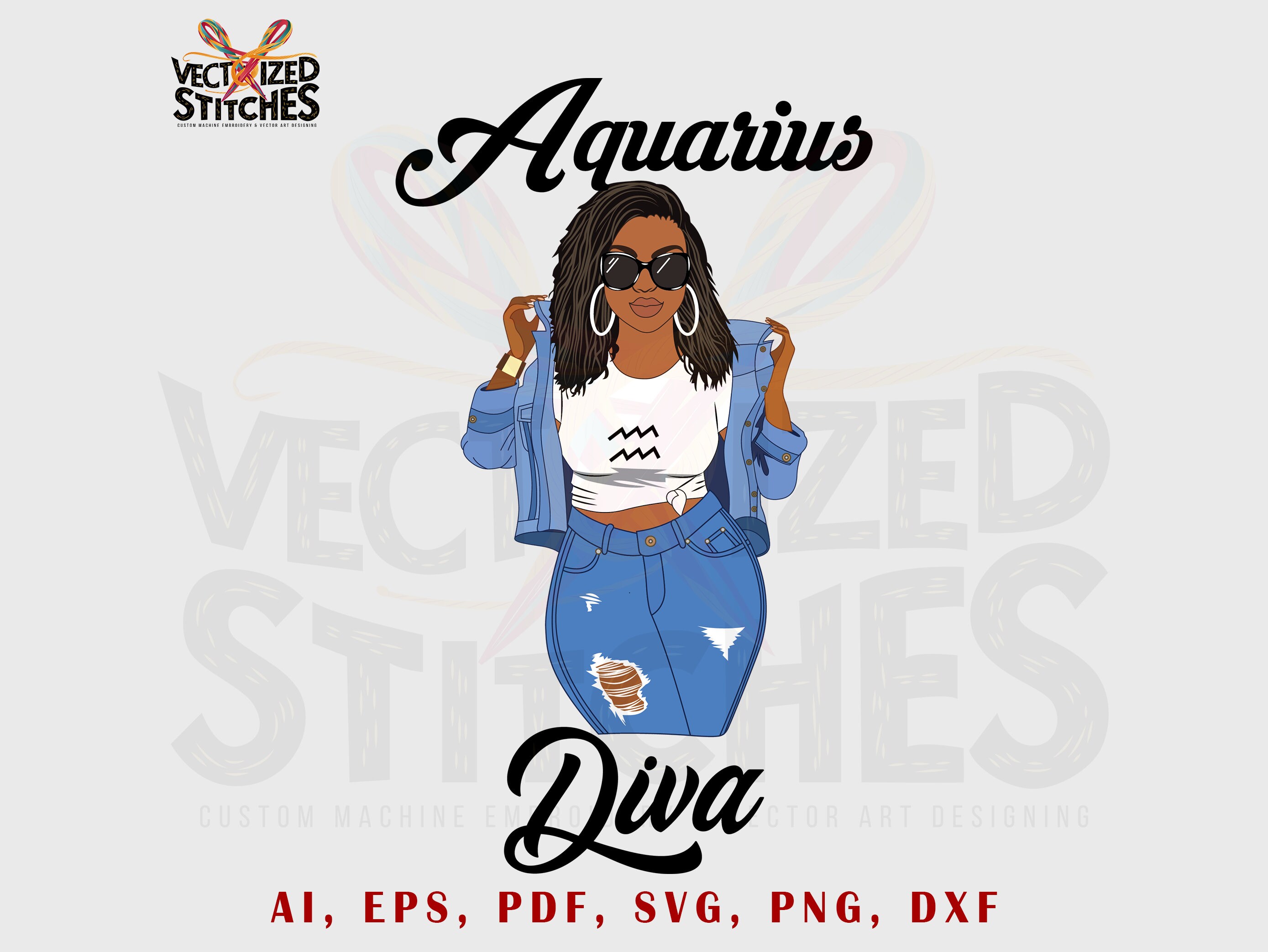 Diva Vector SVG, Girl Face PNG, Aquarius Svg, Aries, Capricorn, Gemini ...