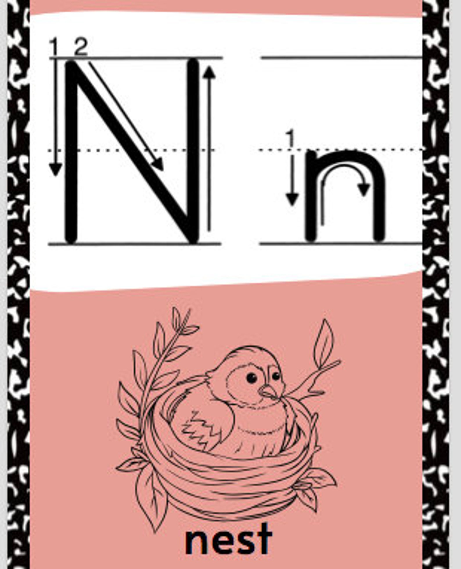 A to Z Alphabet Cards and Letter Formation Arrows - Etsy