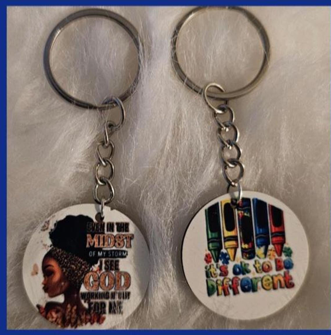 Personalize Sublimation Keychain - Etsy
