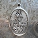 Vintage Italian Religious Medal Jesus the Good Shepherd, Flock of Sheep ...