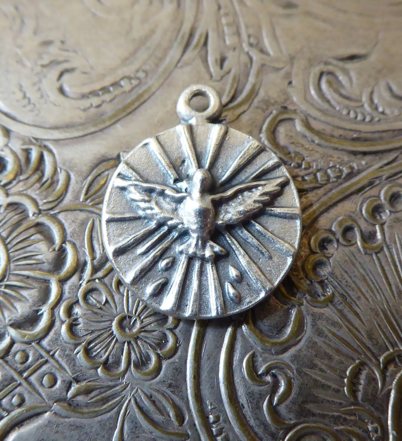 Holy Trinity / Holy Spirit Dove Italian Catholic CONFIRMATION | Etsy