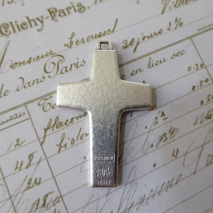 Pope Francis Silver Pectoral Cross, Good Shepherd Crucifix Medal ...