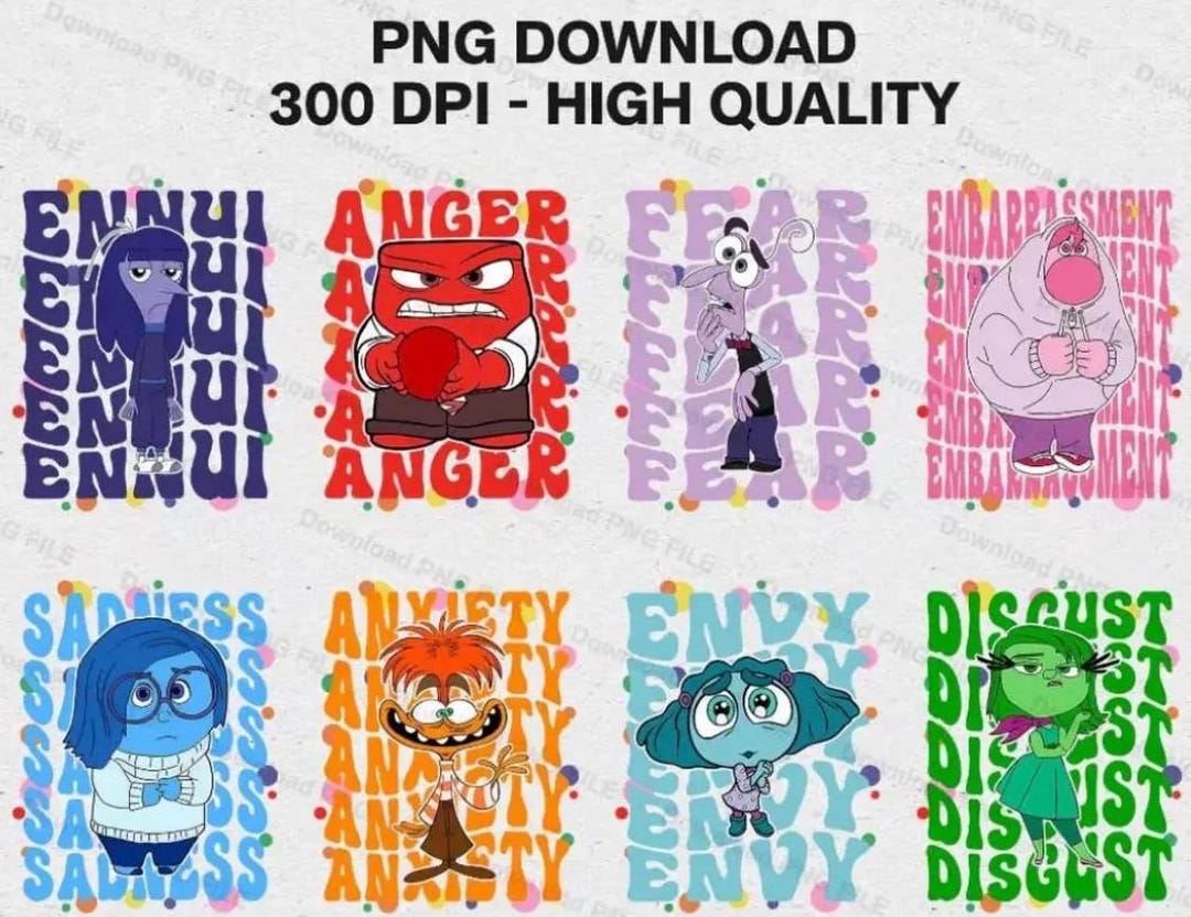 Cartoon Emotions Friends Png, It's Okay to Feel All the Feels Png ...