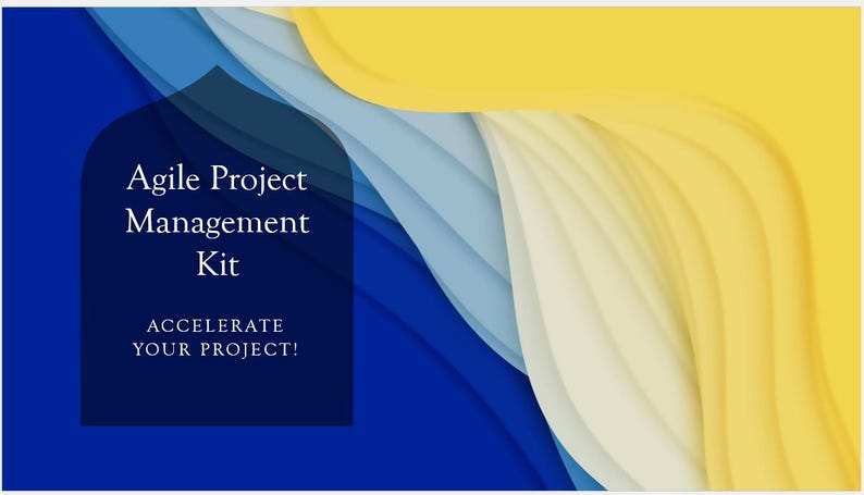 Agile Project Management Accelerator Toolkit - Etsy
