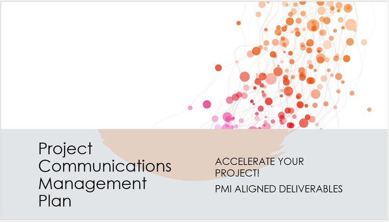 Project Communications Management Plan - Etsy