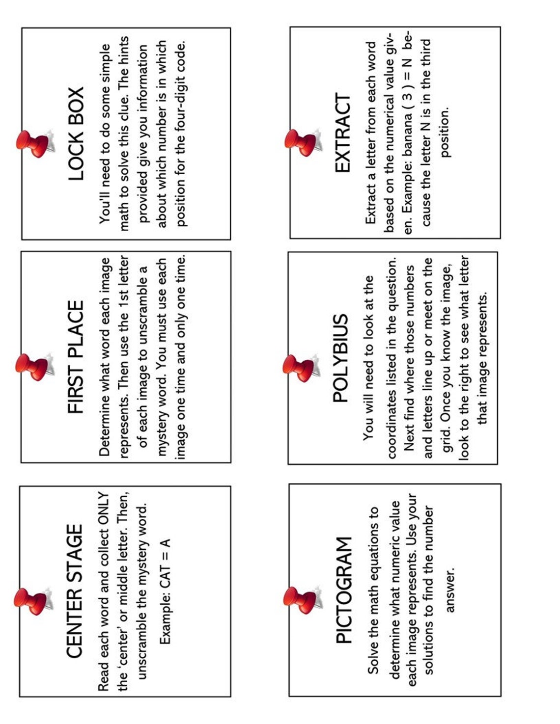 Printable Escape Room for Kids - Printable Party Game - Family Fun ...