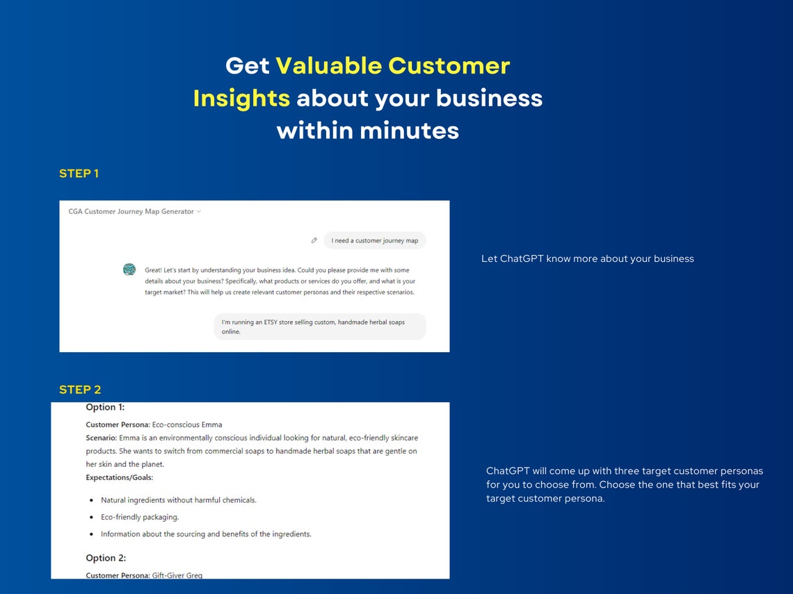 Custom GPT AI Customer Journey Map Generator | Chatgpt | Buyer Persona ...