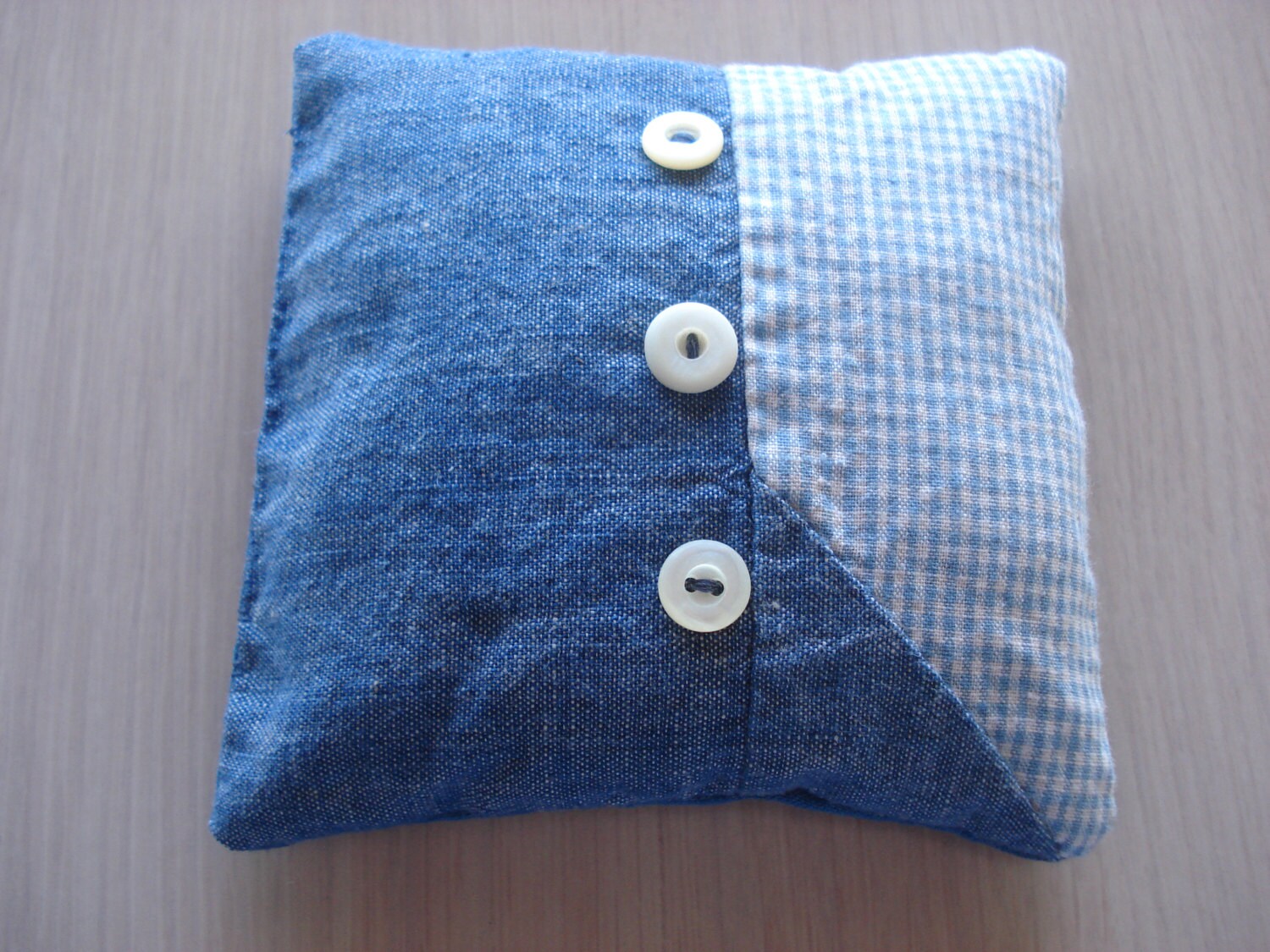 Sachet Pin Cushion Made From Antique Quilt 3 Antique MOP - Etsy