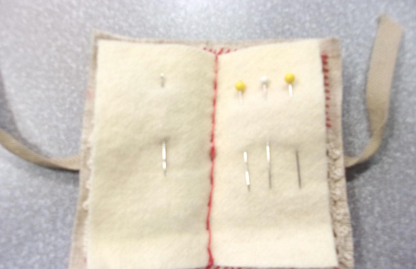 Handmade Needle Book - Handsewn Needle Case - Japanese & Antique Linen ...