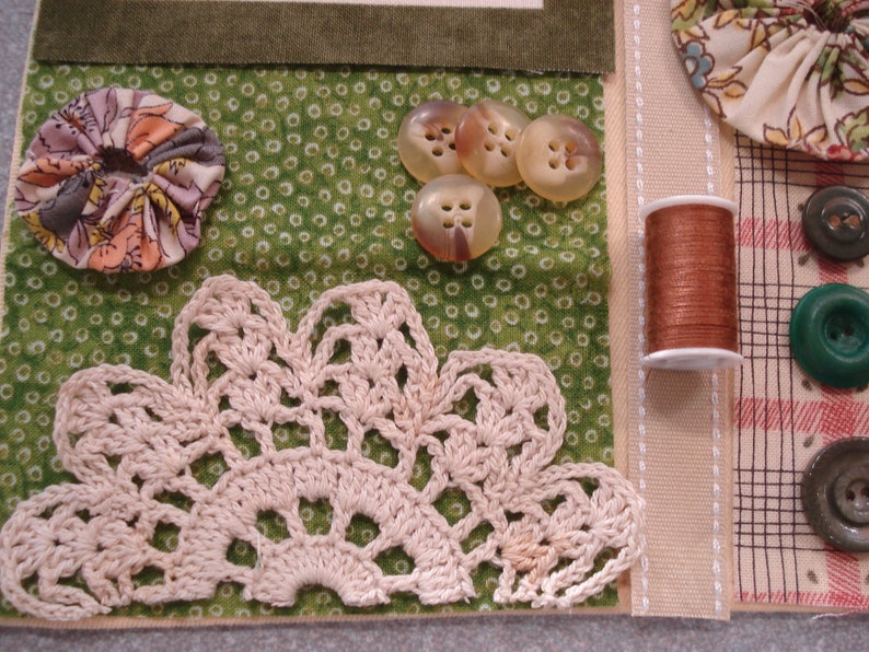 Winter Scene Slow Stitch Kit - Snowshoes - Inspiration Sewing Kit ...