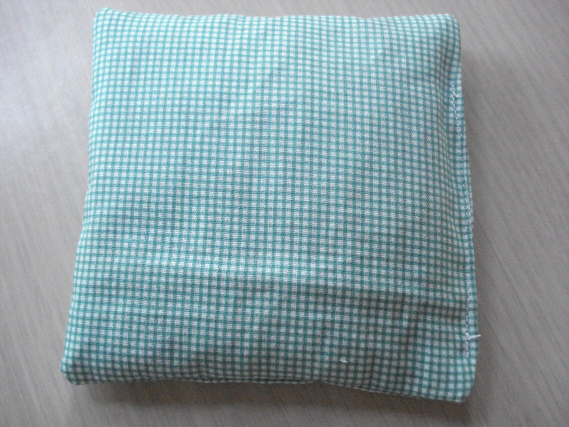 Handmade Sachet Tiny Green Check Fabric Vintage Green - Etsy