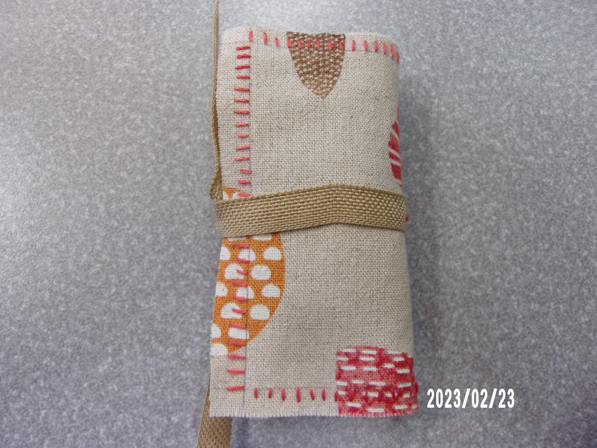 Handmade Needle Book Handsewn Needle Case Japanese & Antique Linen ...