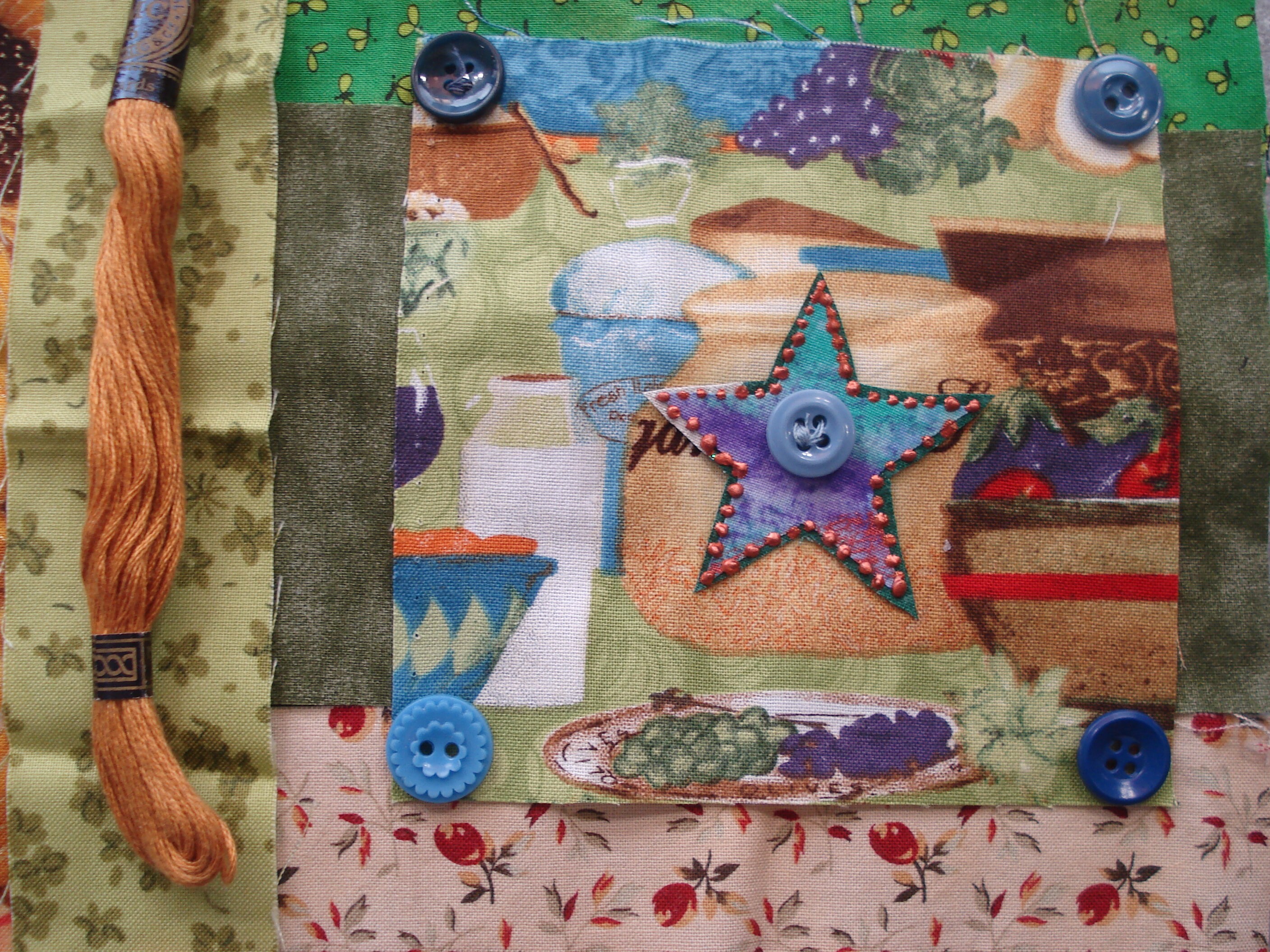 Sunflower Slow Stitch Kit - Slow Sewing Inspiration Kit - Junk Journal ...
