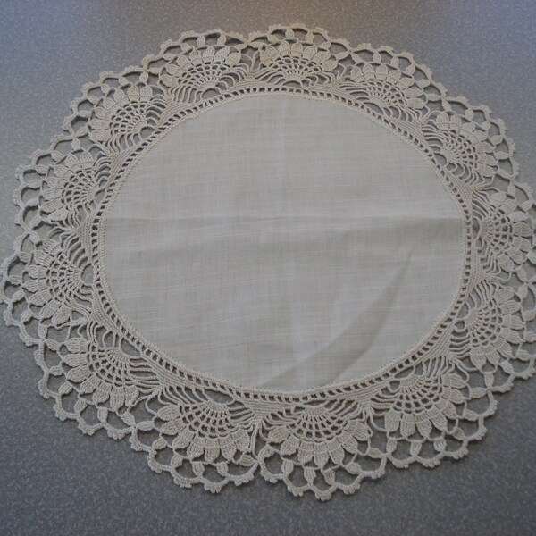 Vintage Lace Doily - Etsy