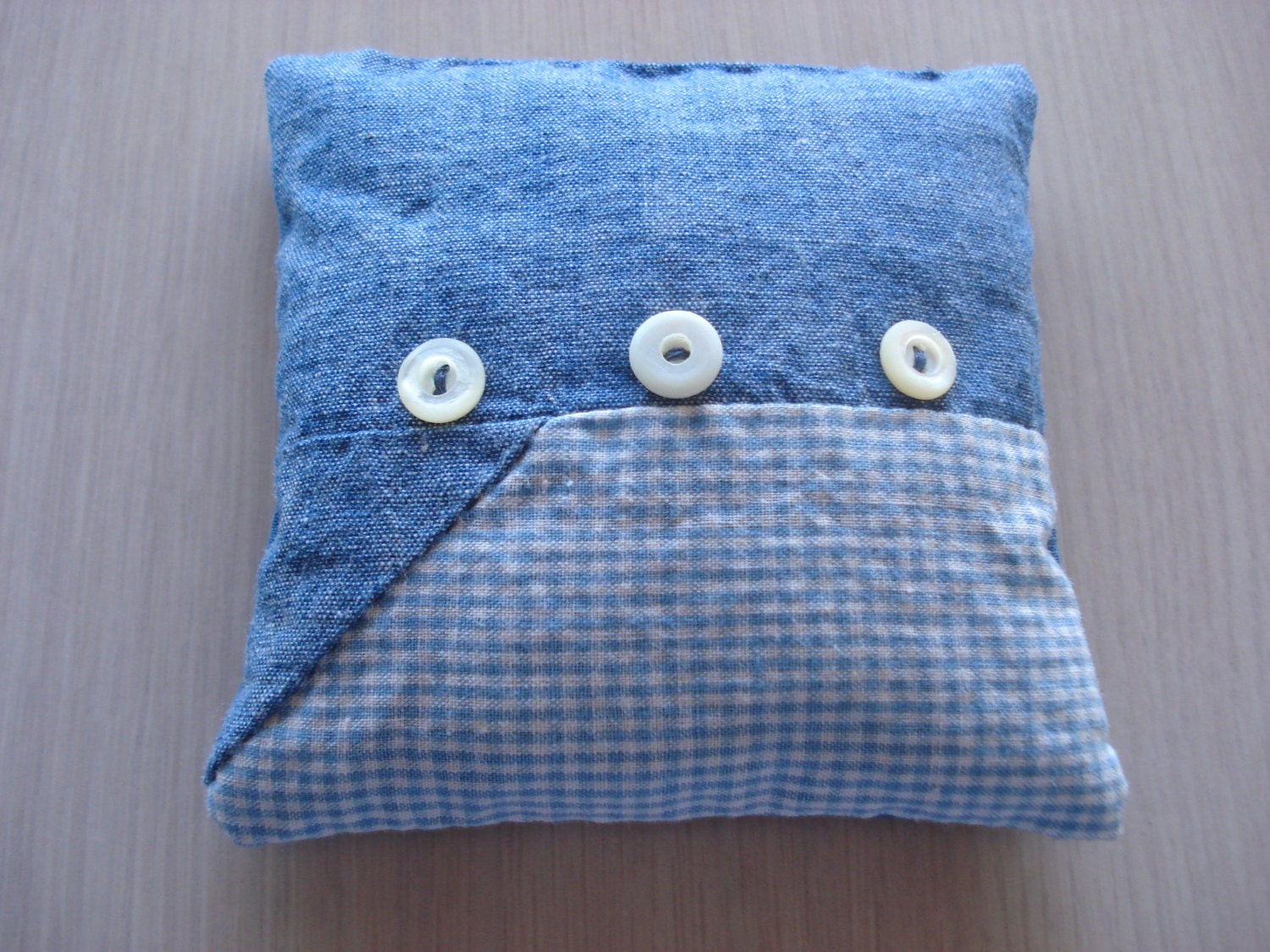 Sachet Pin Cushion Made From Antique Quilt 3 Antique MOP - Etsy