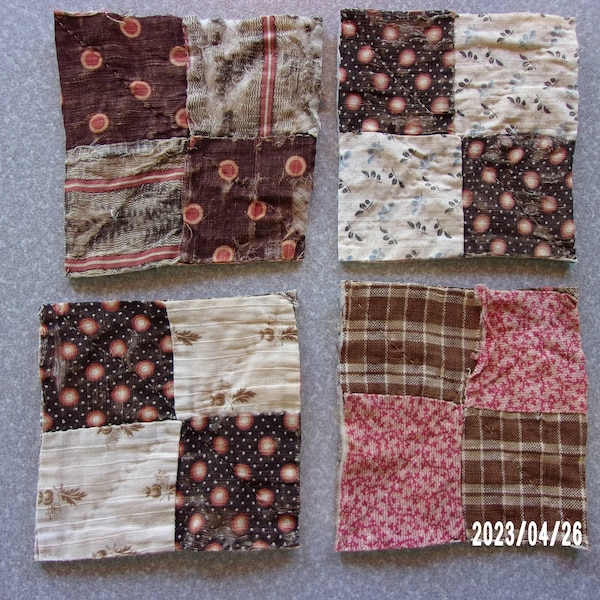 Antique Quilt Blocks - Etsy