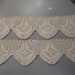 Antique 1920's Filet Crochet Scalloped Trim From - Etsy