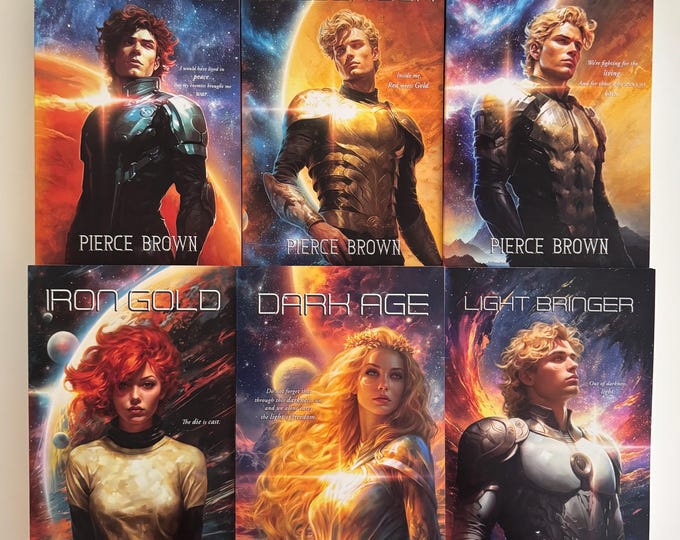 Red Rising Saga — Rebound Paperback Set of (6) Books *please Read ...