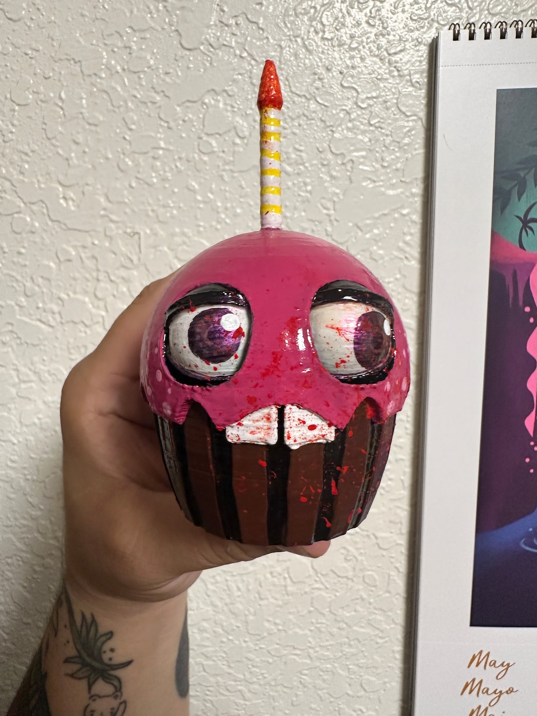 Five Nights at Freddy's (FNAF) Inspired Carl Cupcake - Etsy