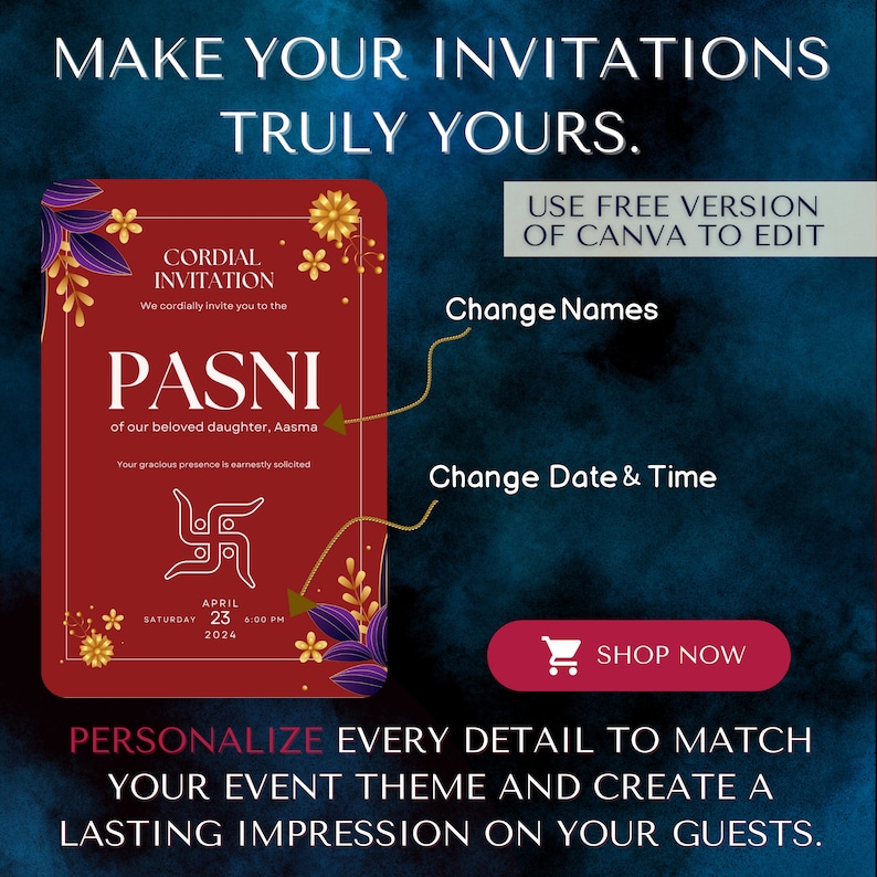 Custom Nepali Pasni Invitation: Traditional Rice Ceremony (digital) - Etsy
