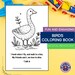 Printable Birds Coloring Book, Kids Learning, Coloring Pages for Kids ...