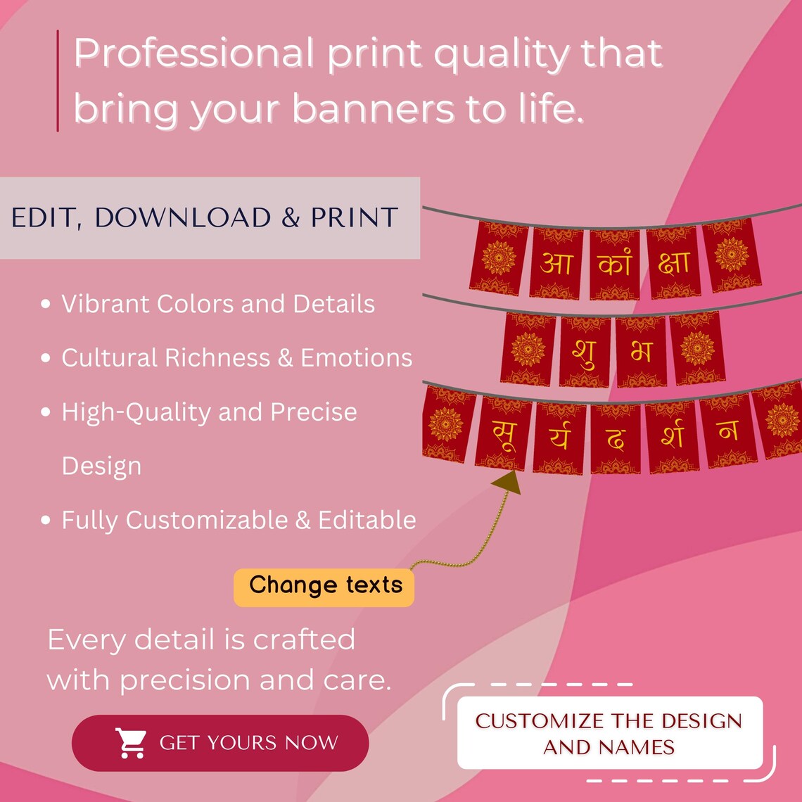 Nepali Surya Darshan Banner, Customizable Digital Banner Design ...