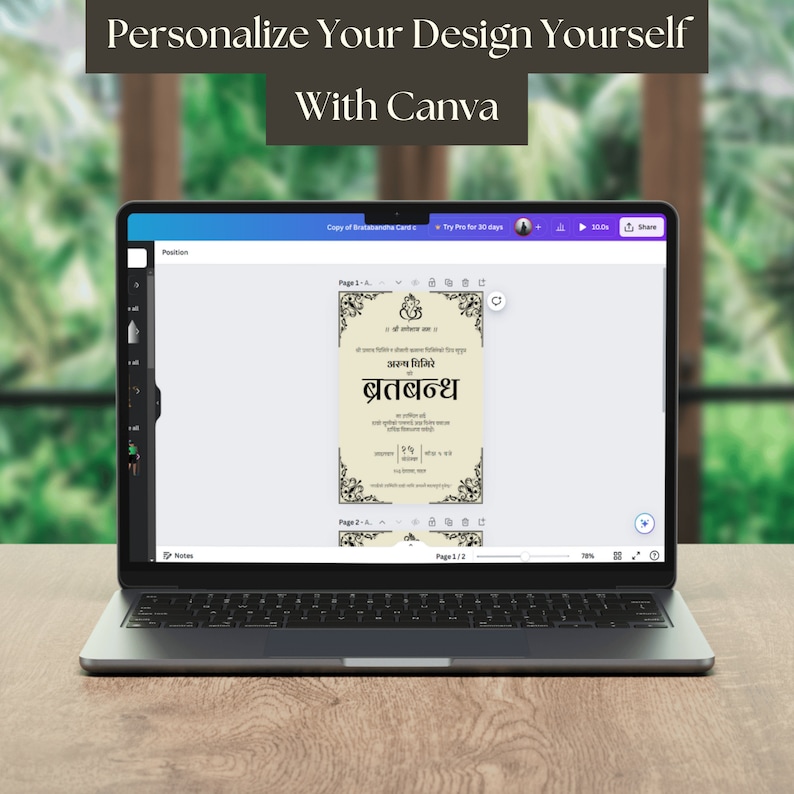 Nepali Bratabandha Invitation Card: Traditional Digital Design (digital ...